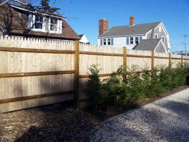 Cape Cod Privacy Fencing – Bennett Fence and Arbor on Cape Cod