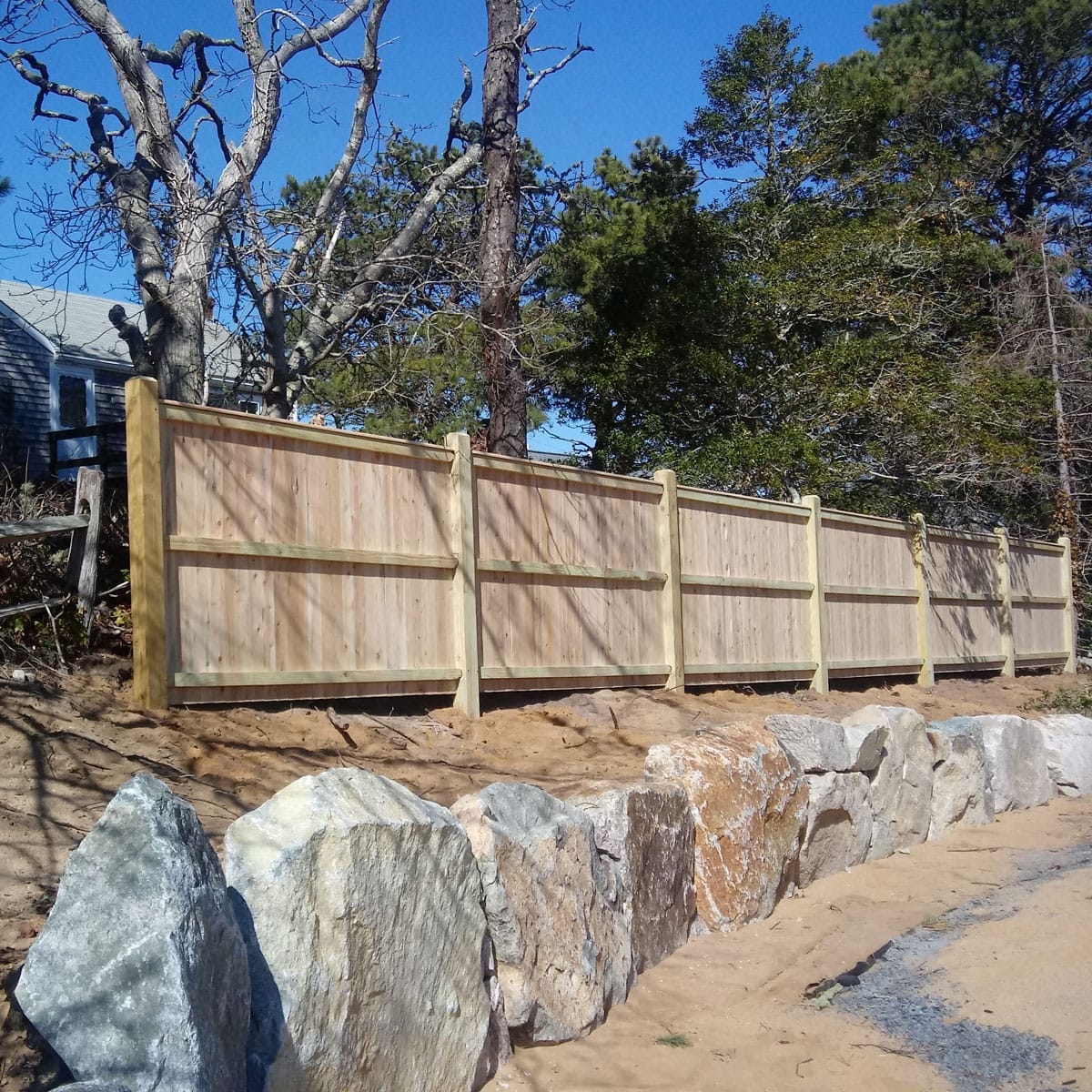 Cape Cod Privacy Fencing – Bennett Fence and Arbor on Cape Cod