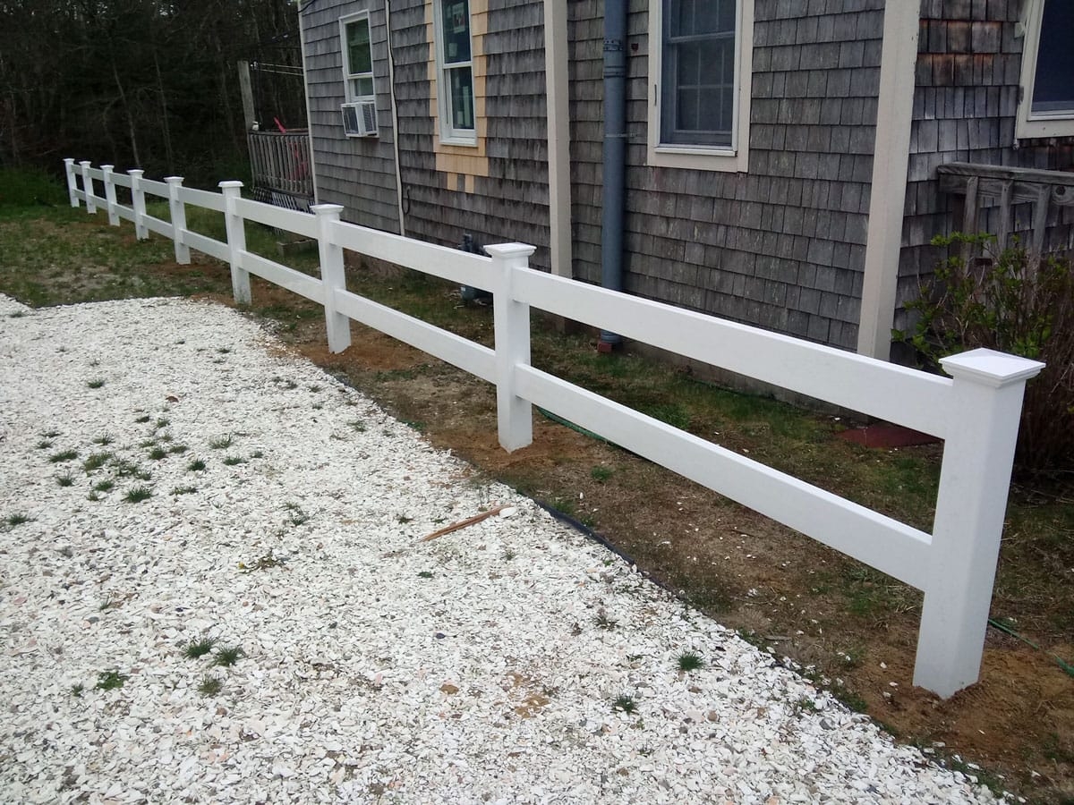 Cape Cod Rail Fencing – Bennett Fence and Arbor on Cape Cod