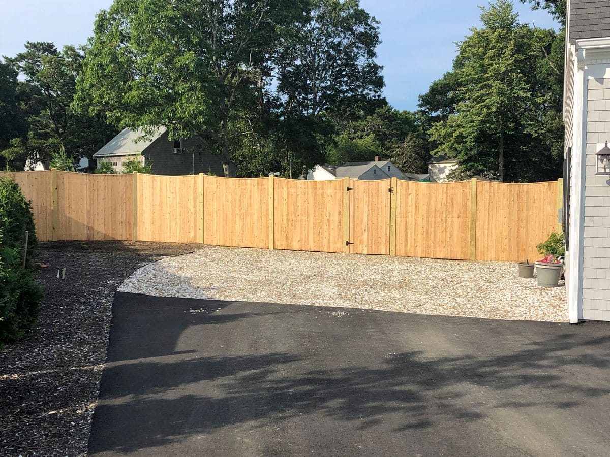 Cape Cod Privacy Fencing – Bennett Fence and Arbor on Cape Cod