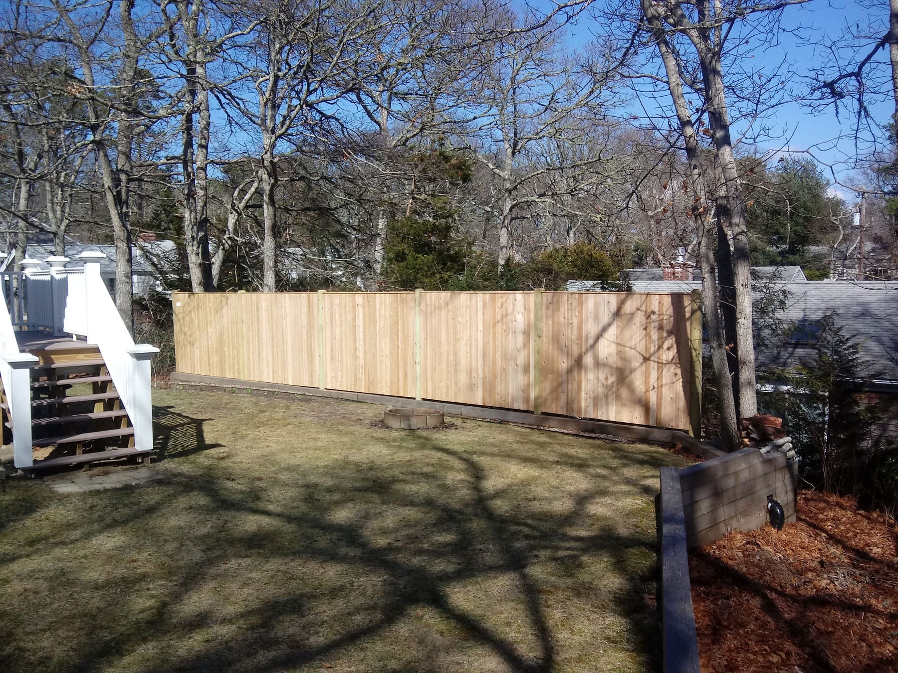 Cape Cod Privacy Fencing – Bennett Fence and Arbor on Cape Cod