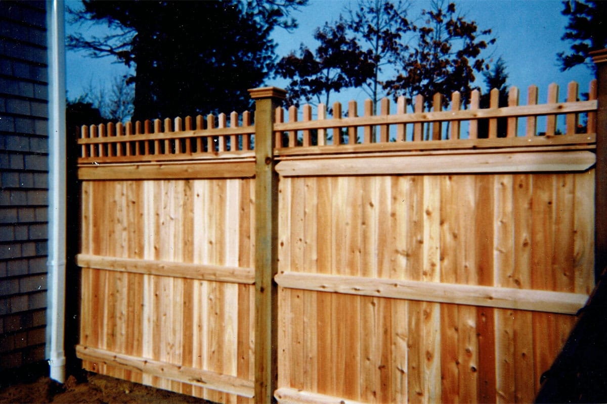 Cape Cod Privacy Fencing – Bennett Fence and Arbor on Cape Cod