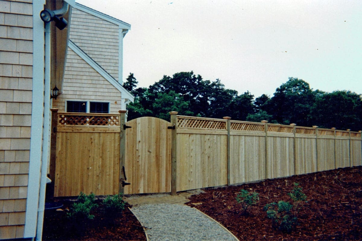 Cape Cod Privacy Fencing – Bennett Fence and Arbor on Cape Cod