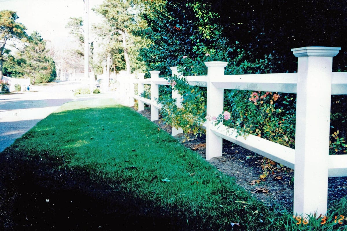 Cape Cod Rail Fencing – Bennett Fence and Arbor on Cape Cod