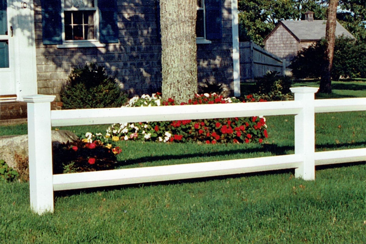 Cape Cod Rail Fencing – Bennett Fence and Arbor on Cape Cod